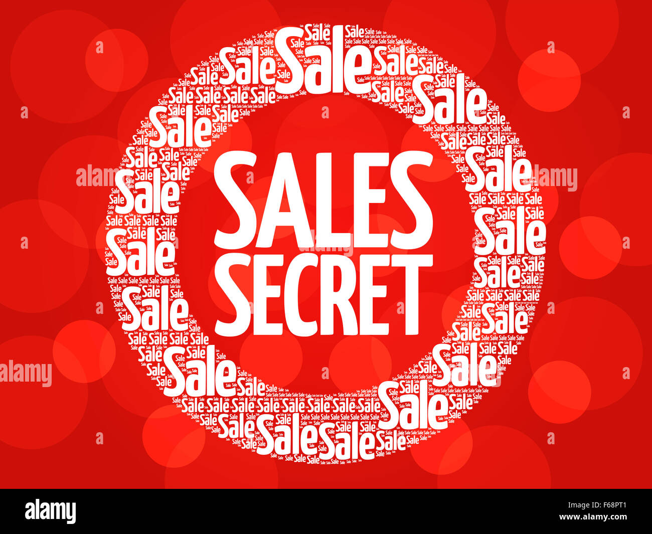 Sales Secret stamp words cloud, business concept background Stock Photo ...