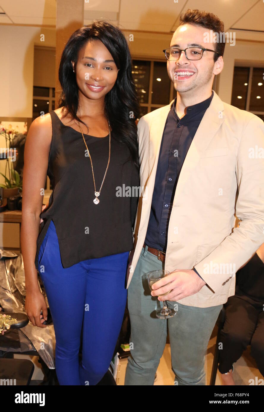 Louis Licari Salon Grand Opening in New York City Featuring: Nana ...