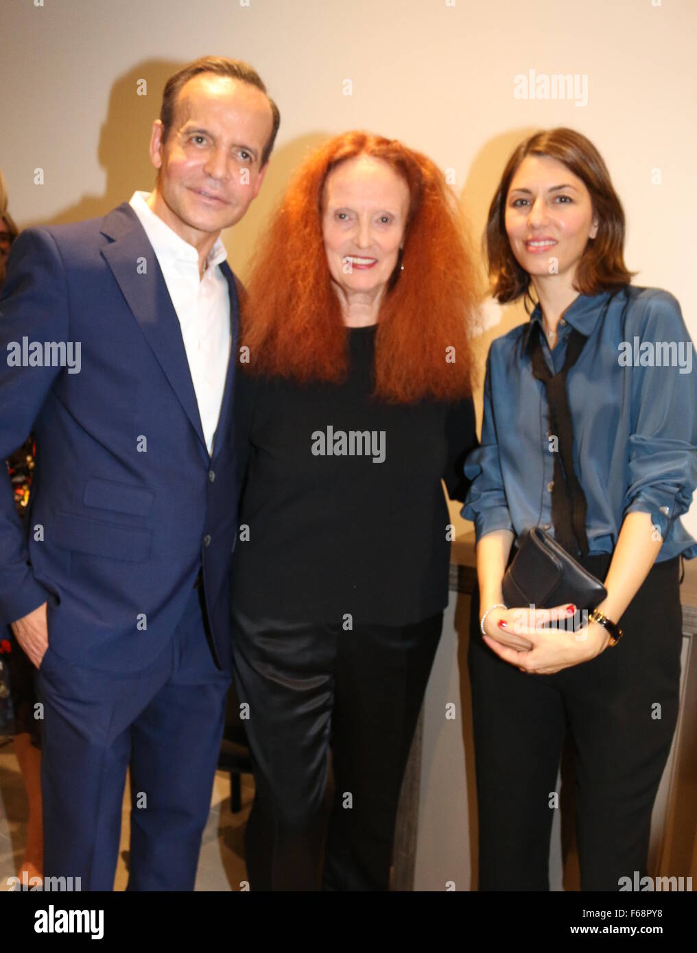 Louis Licari Salon Grand Opening in New York City Featuring: Grace ...