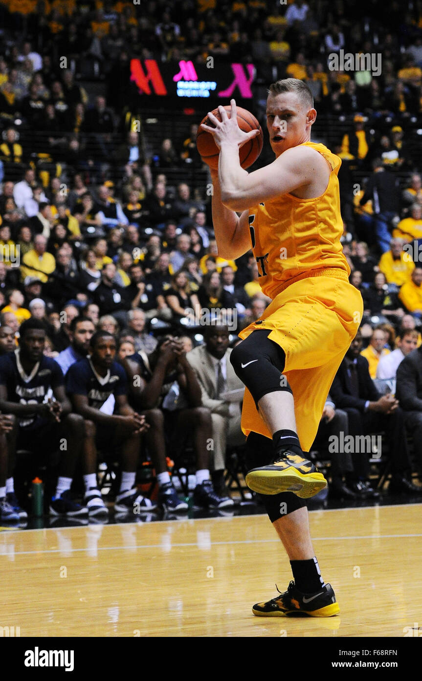 Wichita, Kansas, USA. 13th Nov, 2015. Wichita State Shockers forward ...