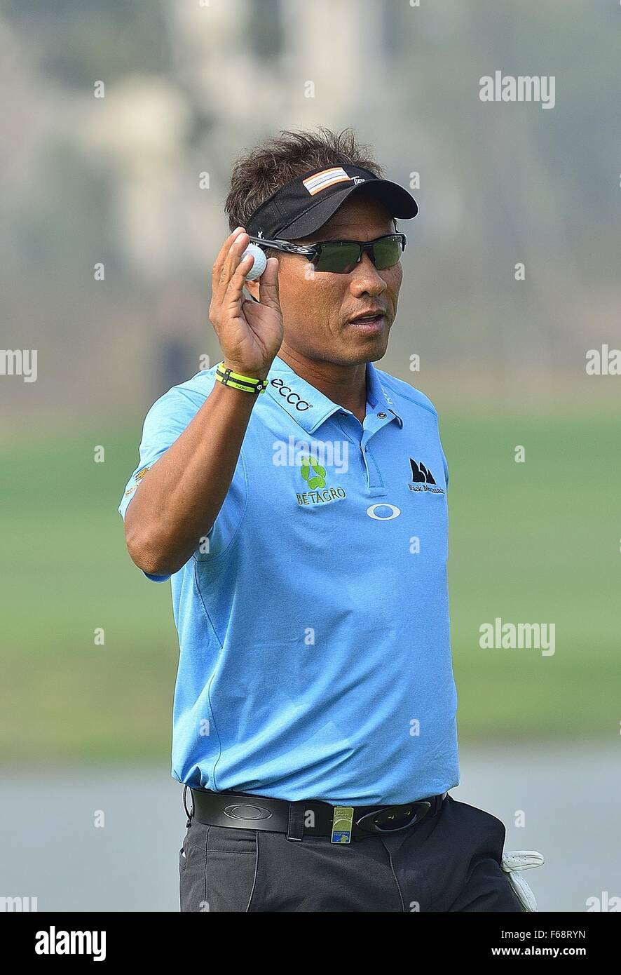 Shanghai, China. 14th November, 2015. THONGCHAI JAIDEE of Thailand ...