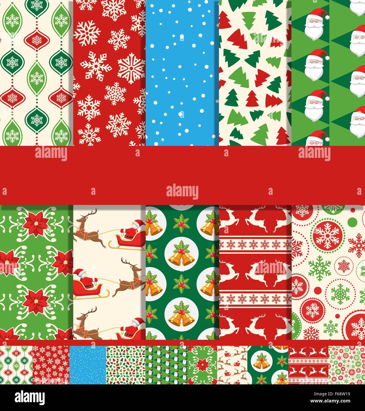 Christmas poinsettia patterns hi-res stock photography and images - Alamy