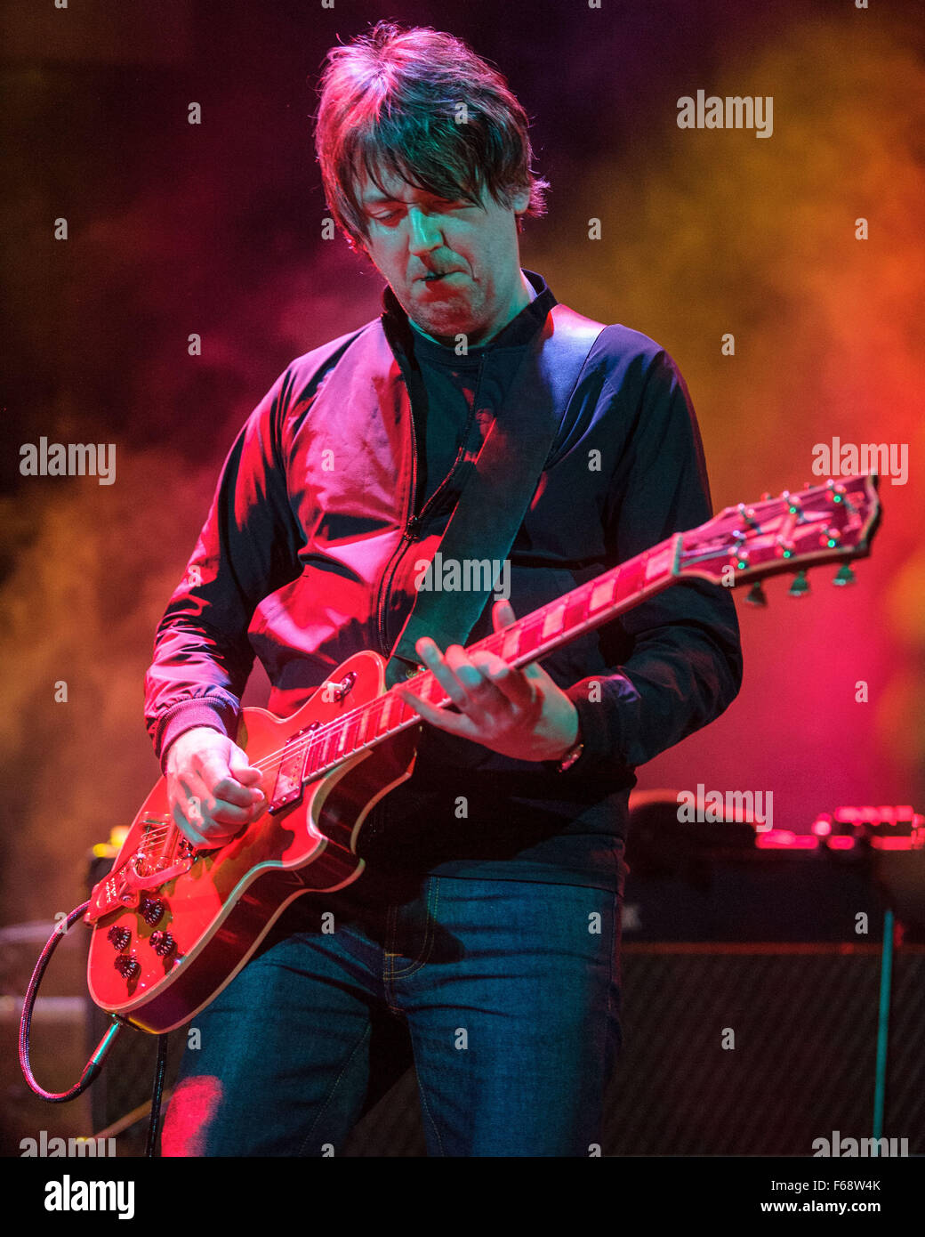 Washington, D.C, USA. 12th Nov, 2015. MARK COLLINS of The Charlatans ...