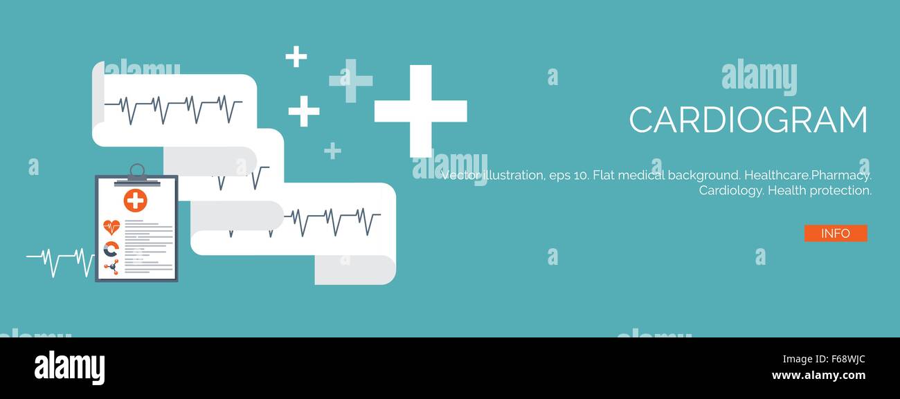 Vector illustration. Flat medical backgrounds set. Health care ,first ...