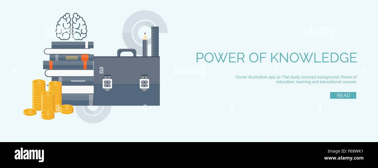 Vector illustration. Flat study backgrounds set. Education ,online ...