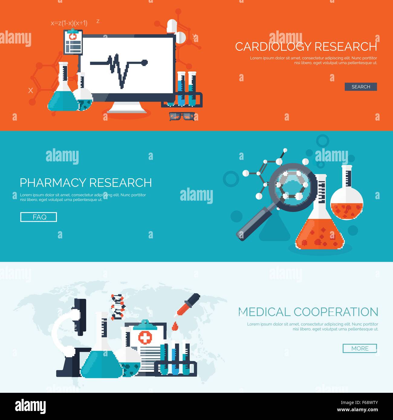 Vector illustration. Flat medical background. Health care ,first aid ...