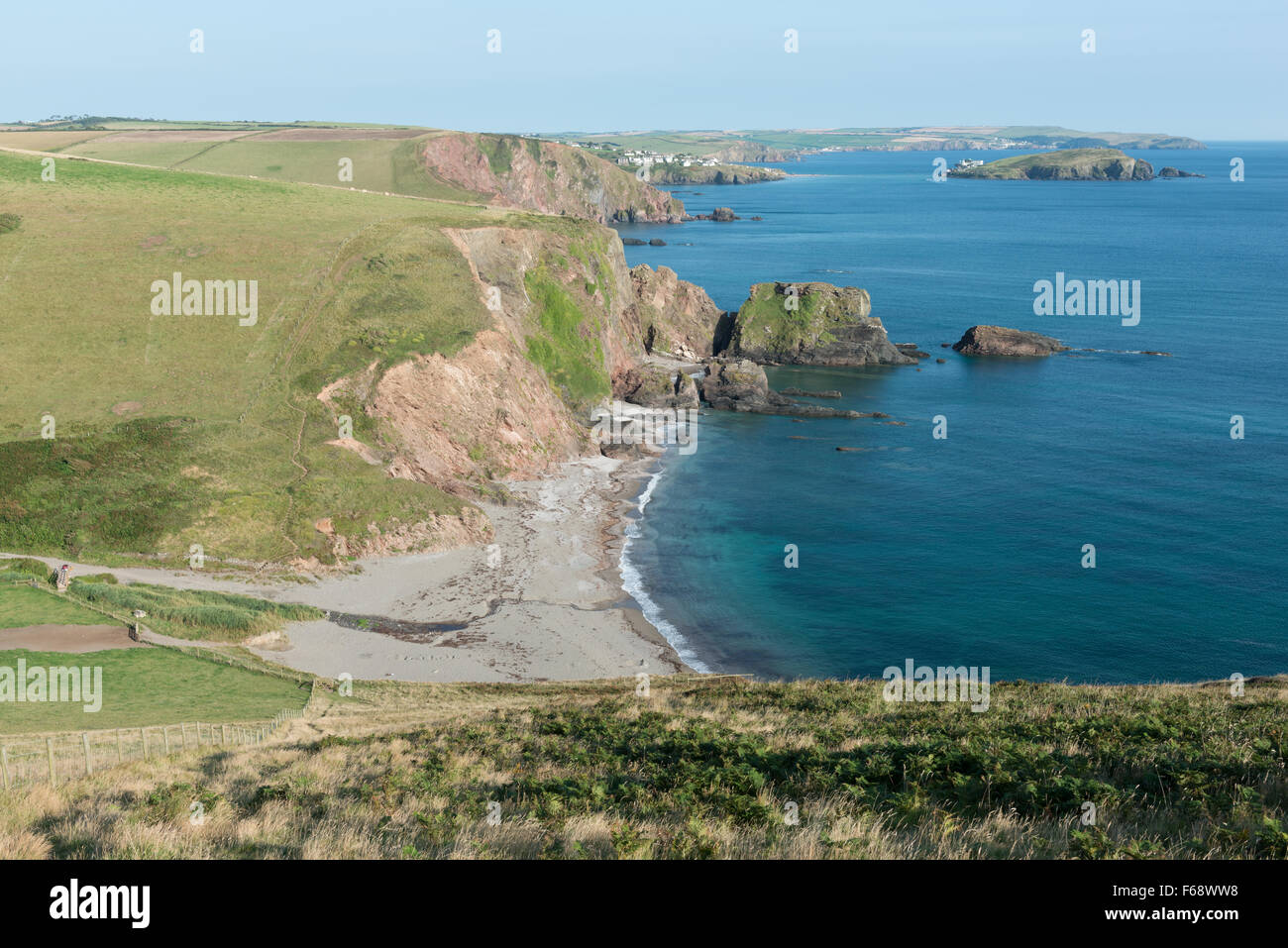 Devon coastal scenery hi-res stock photography and images - Alamy