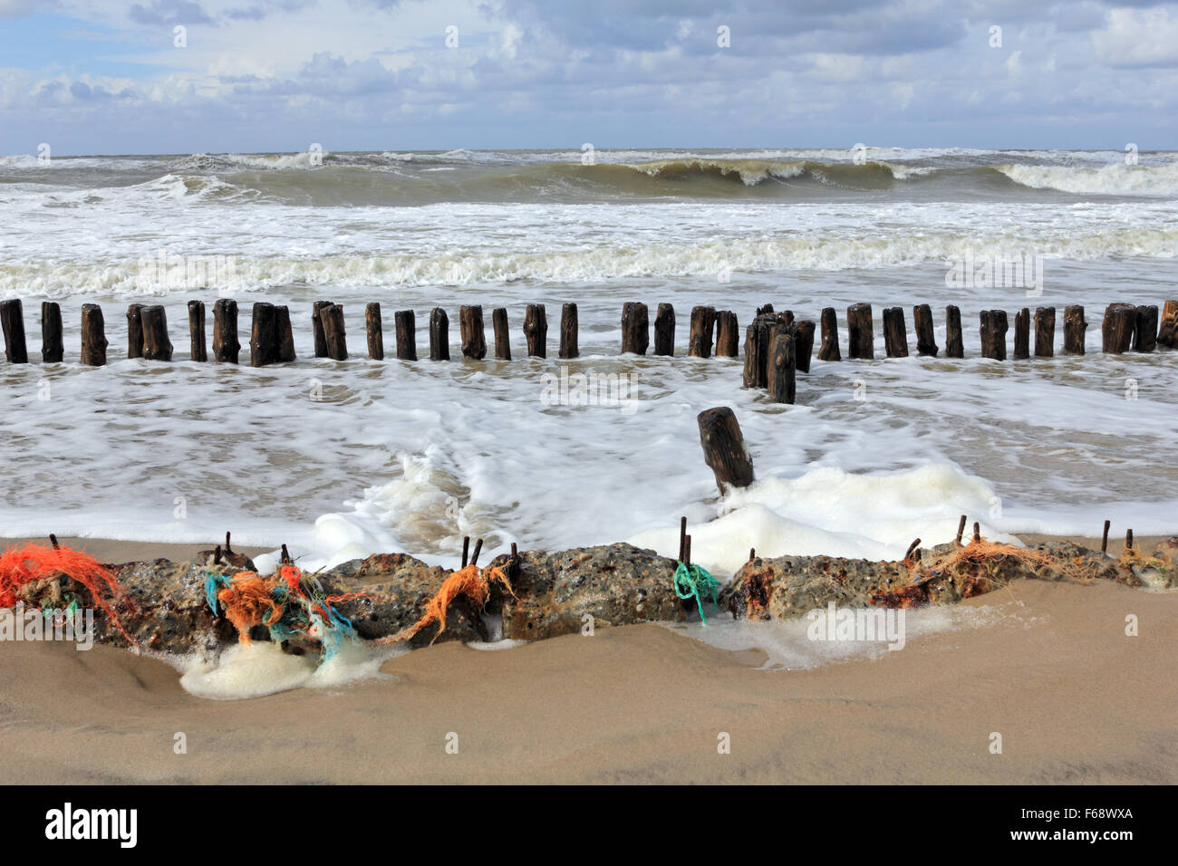 Ww2 bunkers on beach houvig hi-res stock photography and images - Alamy