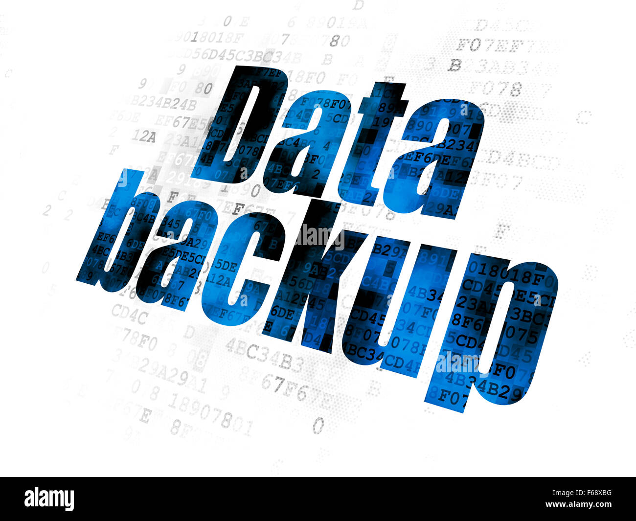 Information concept: Data Backup on Digital background Stock Photo - Alamy