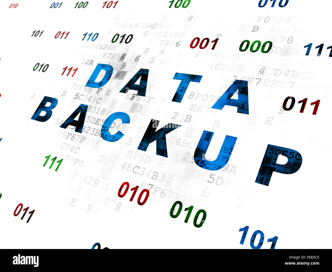 Data concept: Data Backup on Digital background Stock Photo - Alamy