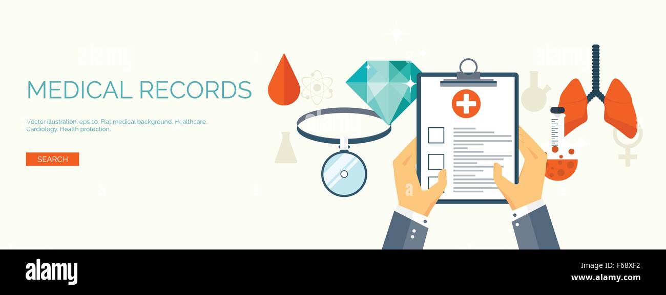 Vector illustration. Flat medical background. Health care ,first aid ...