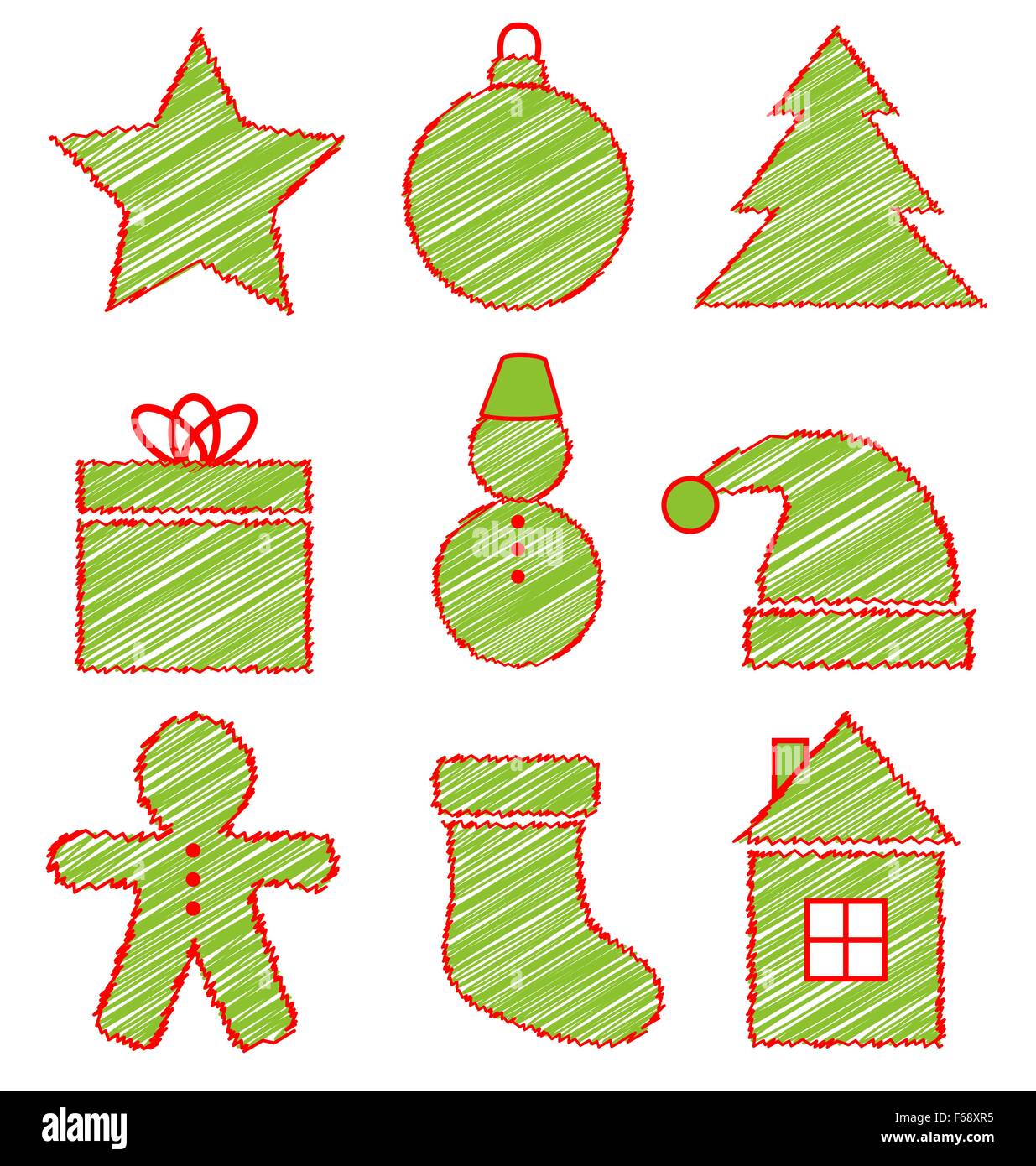 Christmas background notebook gift Stock Vector Images - Alamy