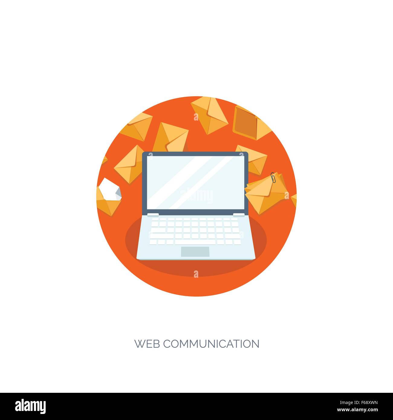 Vector illustration. Global communication. Social network ,chatting ...