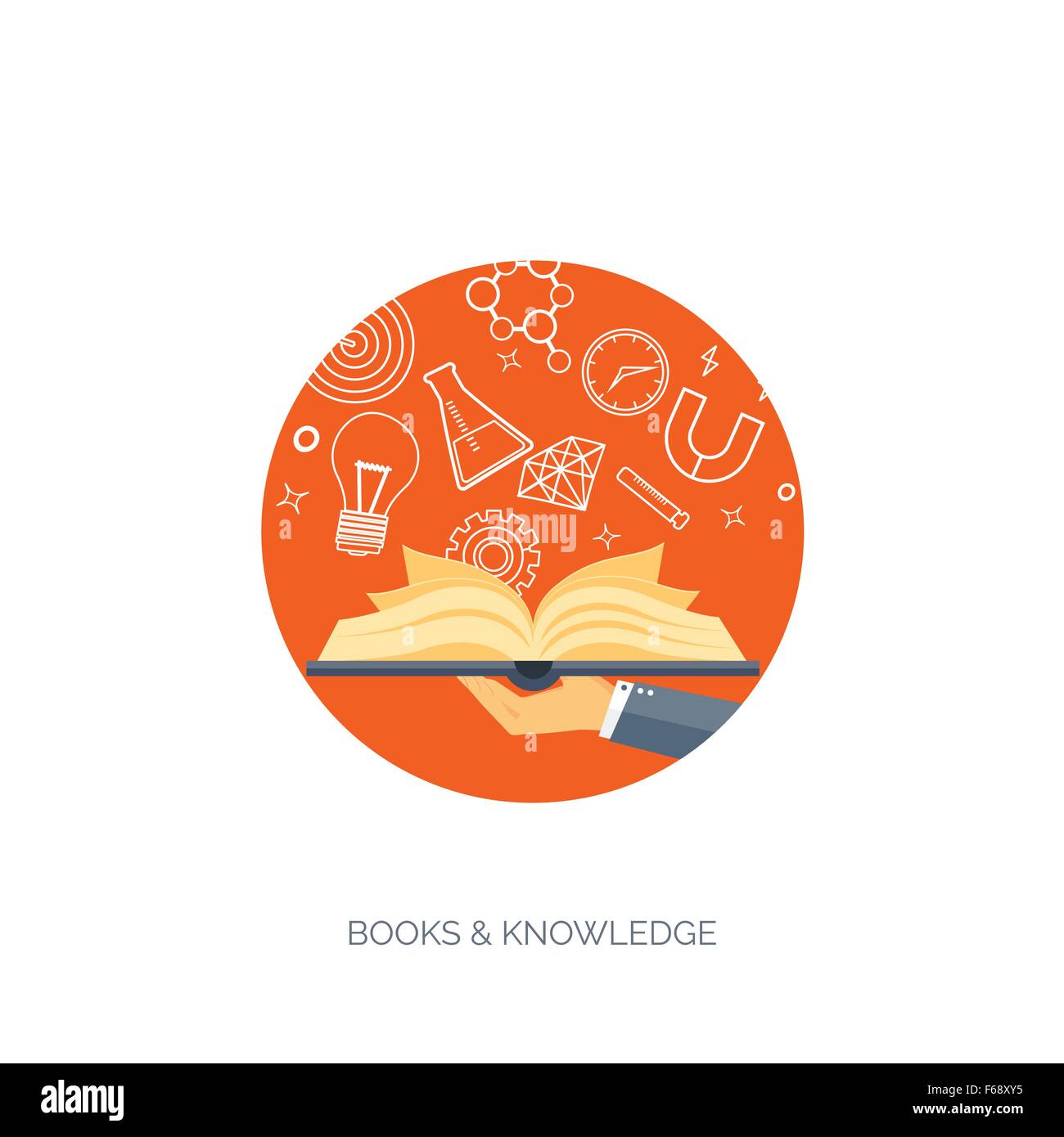 Vector illustration. Flat backgrounds set. Distance education ,learning ...