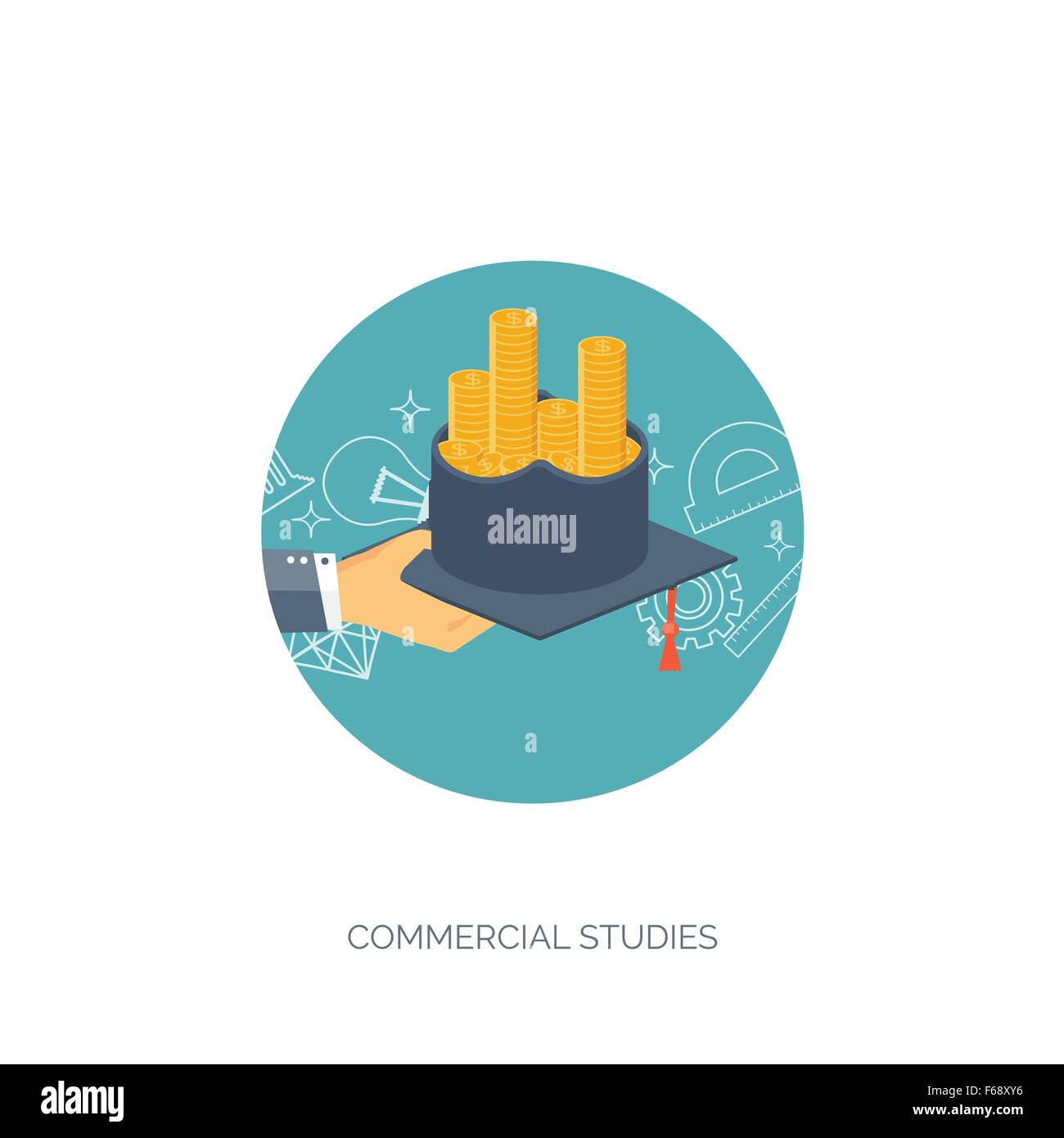 Vector illustration. Flat backgrounds set. Distance education ,learning ...