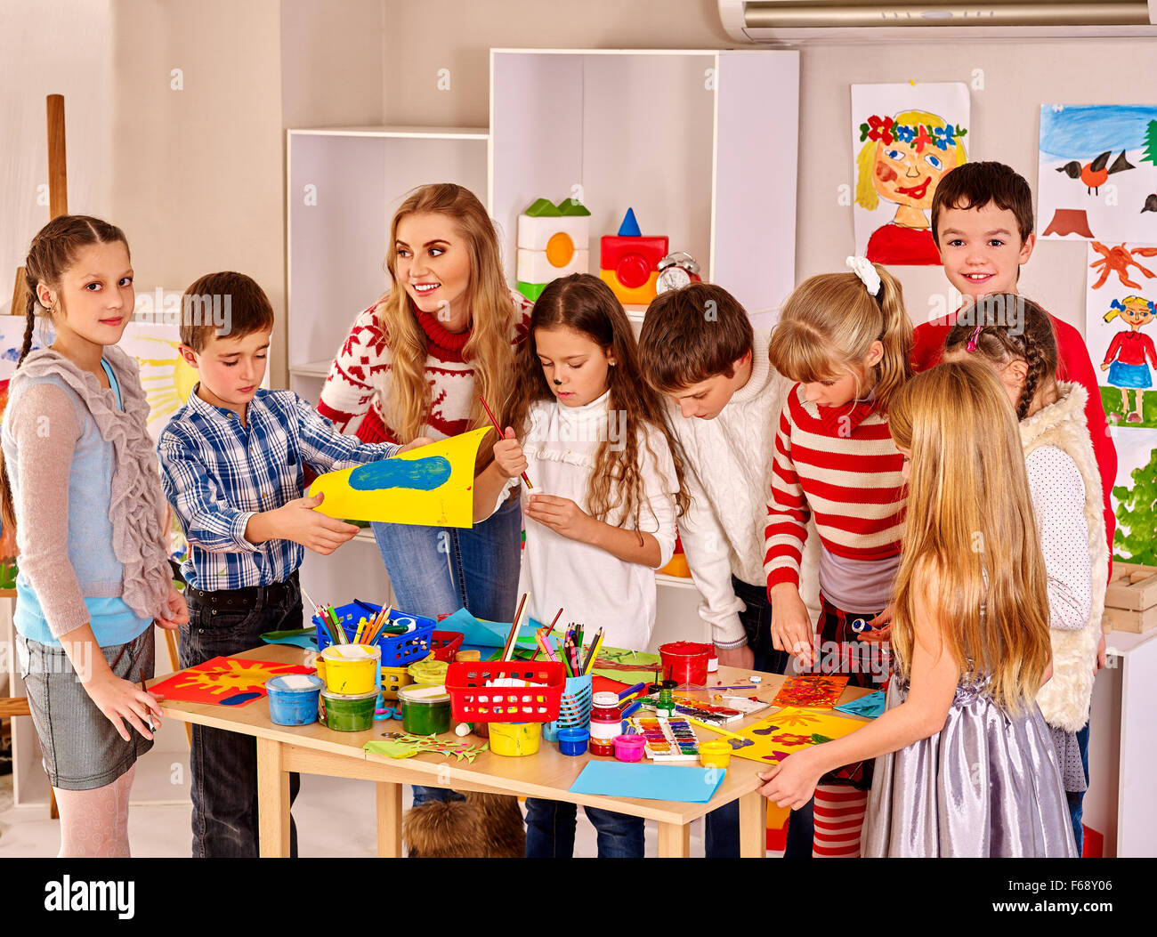 Happy cute child making wish hi-res stock photography and images - Alamy