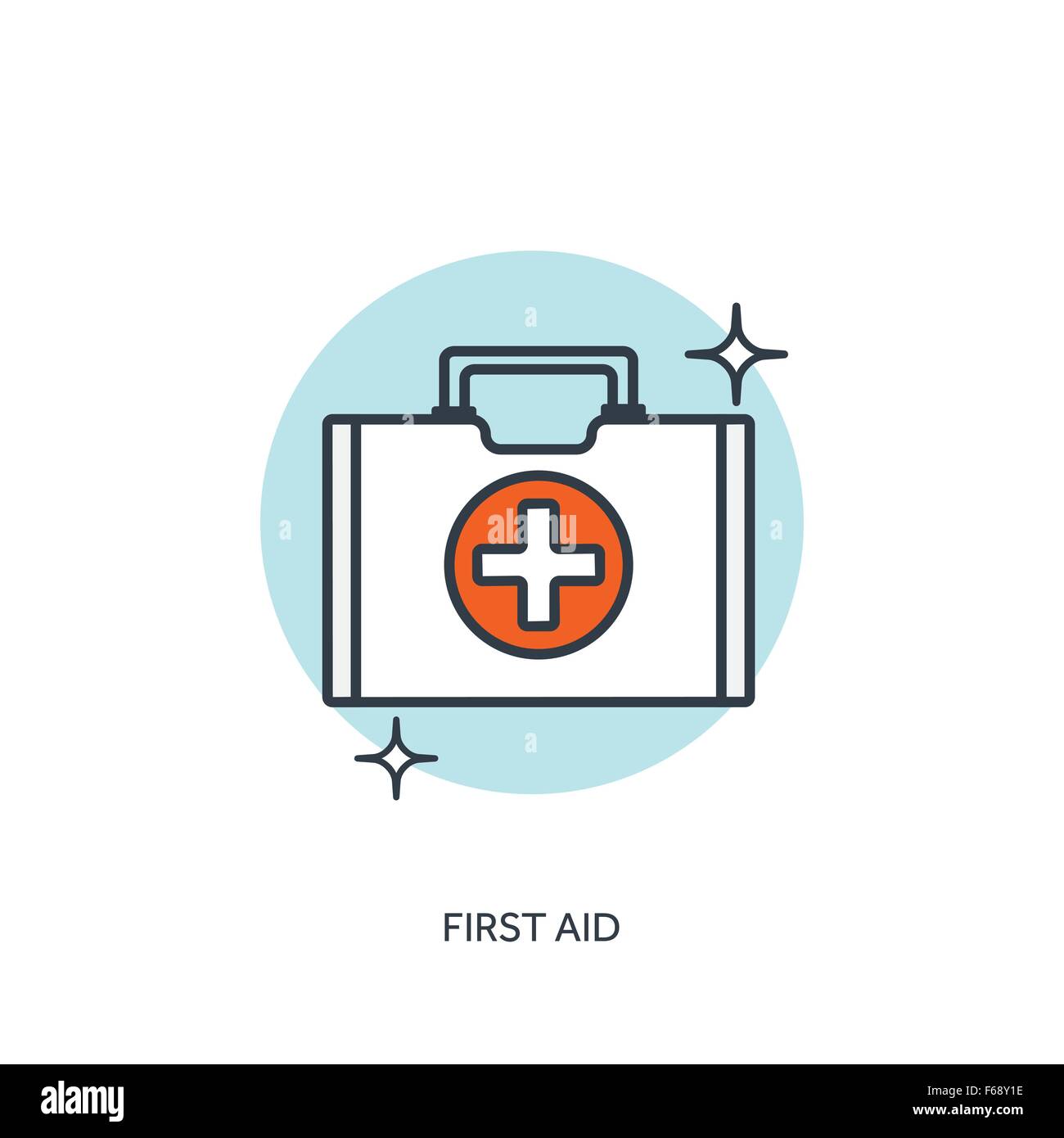 Vector illustration. Medical icon. First aid help , diagnosis.Medical ...