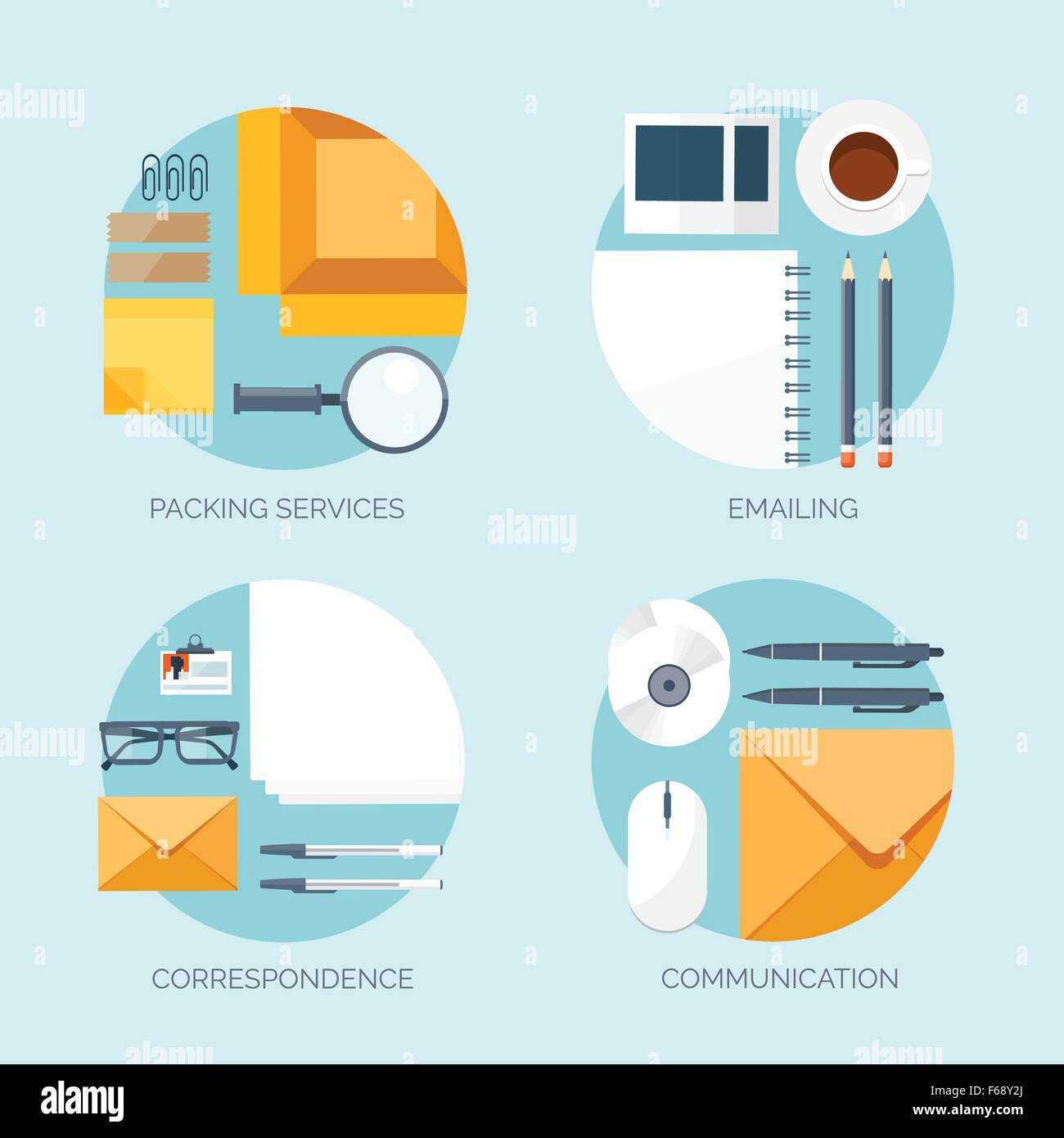 Vector illustration. Global communication. Social network ,chatting ...