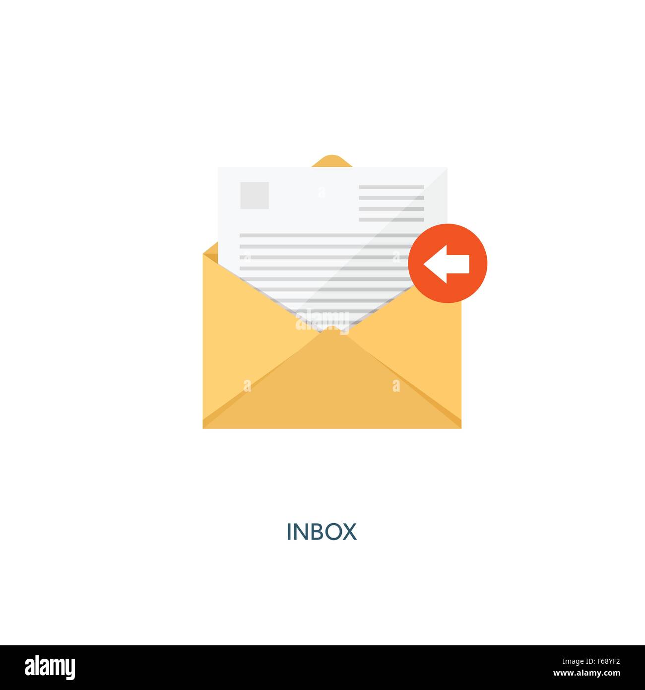 Vector illustration. Envelope icon. Letter, email. Message ...
