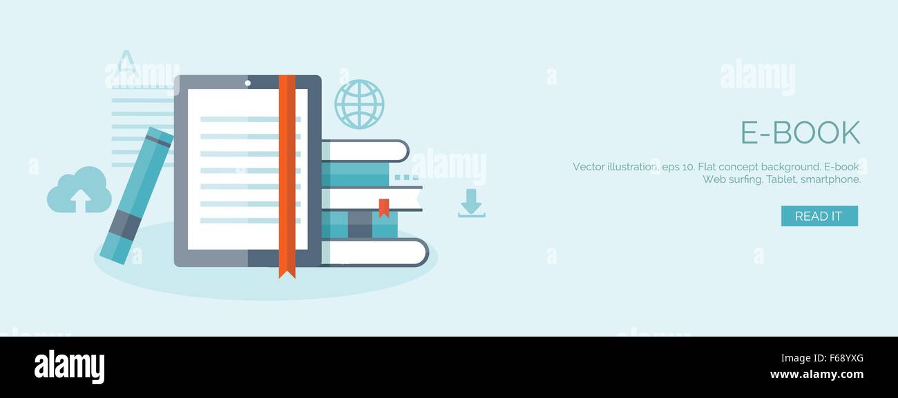 Vector illustration. Flat backgrounds set. Distance education ,learning ...