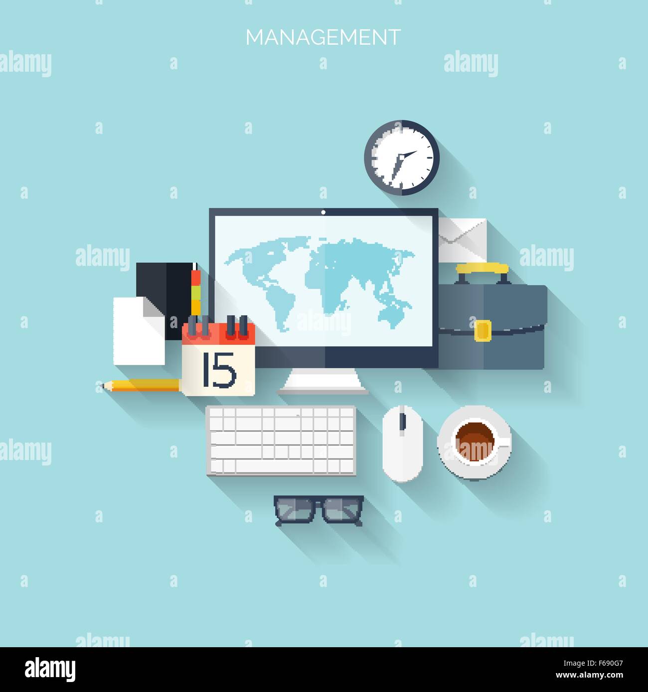 Flat Cloud Computing And Social Media Background Data Storage Network Technology Multimedia