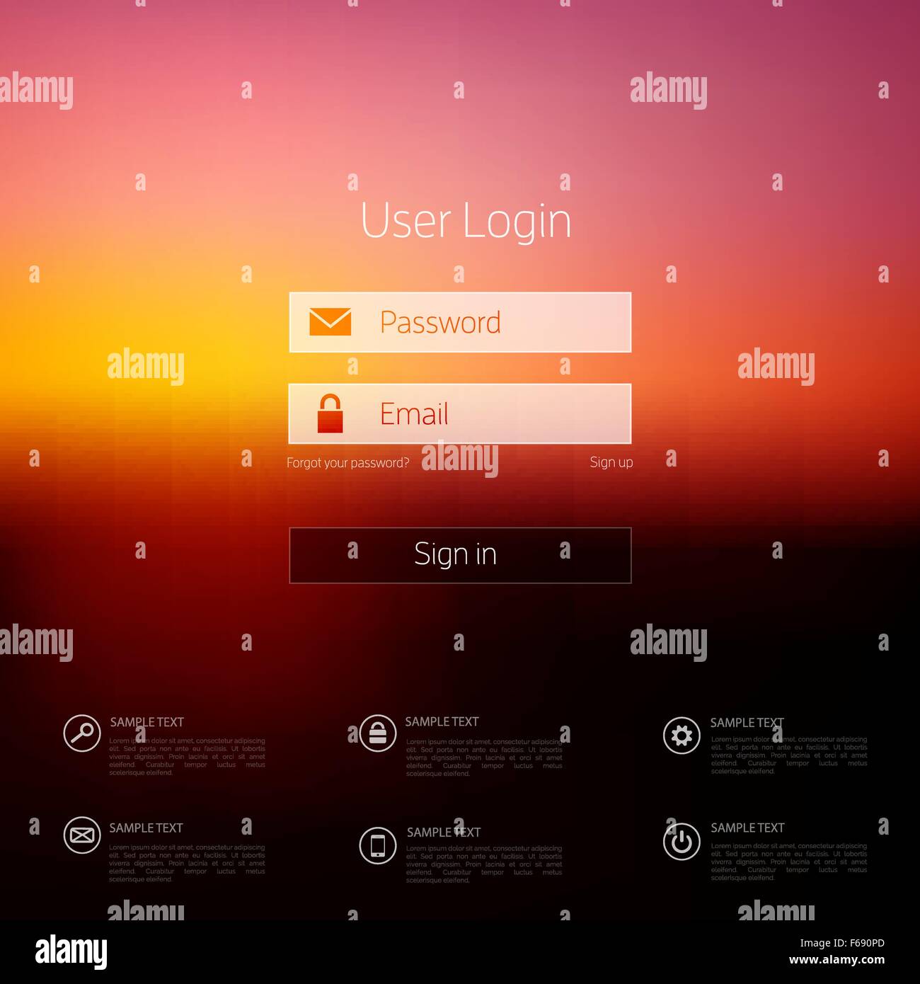 Login Form Background Login Form Background