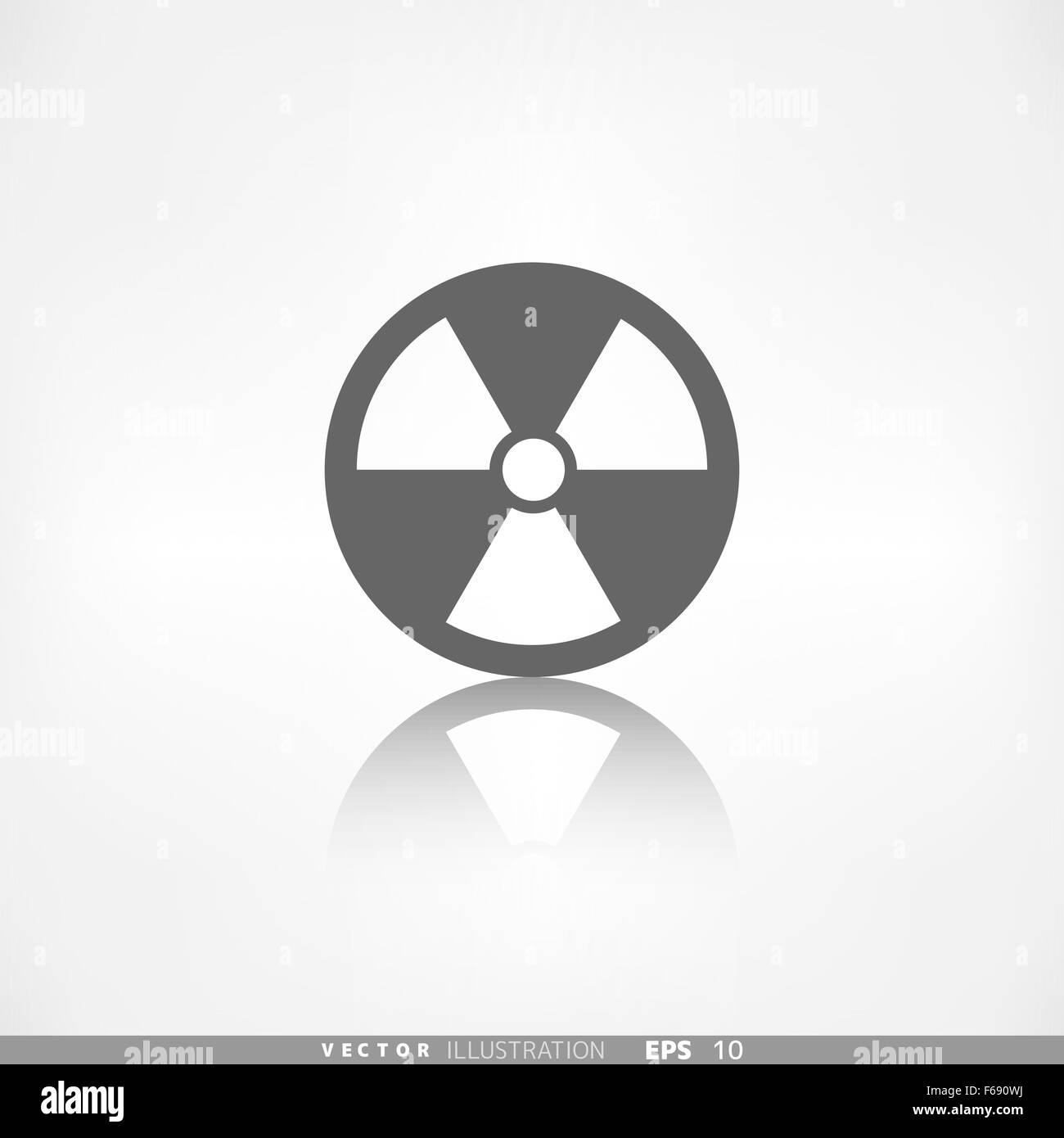 Radiation danger icon Stock Vector Image & Art - Alamy
