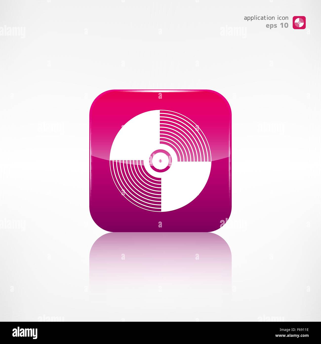 Music vinyl disk icon,flat design Stock Vector Image & Art - Alamy