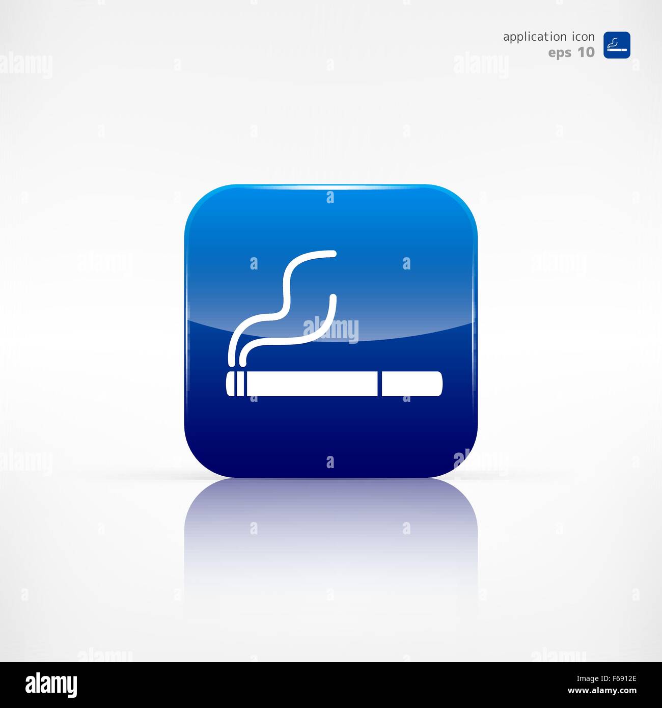 Smoking sign. cigarette icon Stock Vector Image & Art - Alamy
