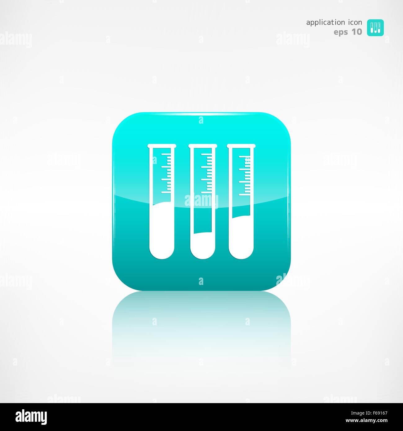 Test tube icon, microbiology equipment Stock Vector Image & Art - Alamy