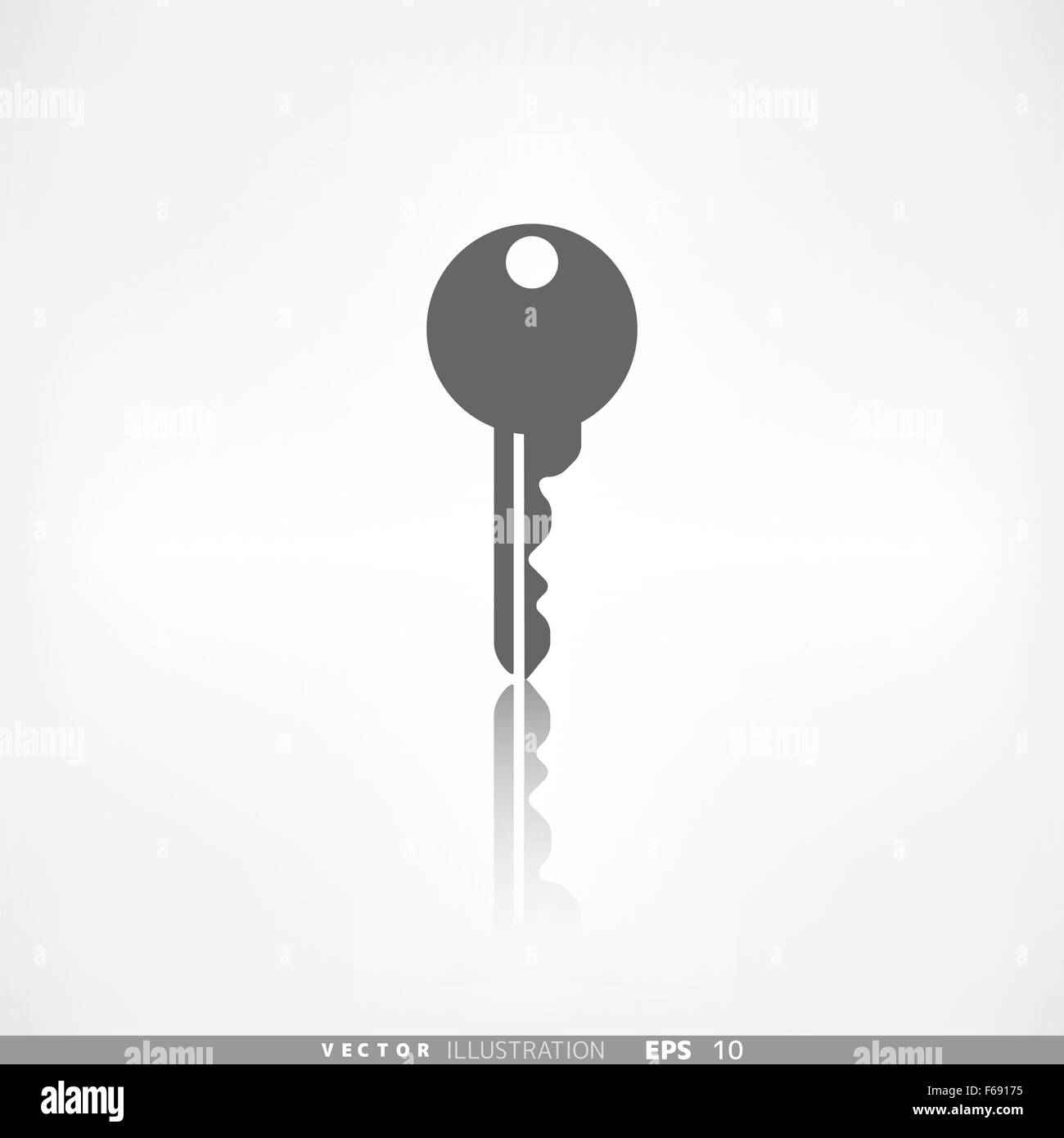 Key icon, door lock symbol Stock Vector Image & Art - Alamy