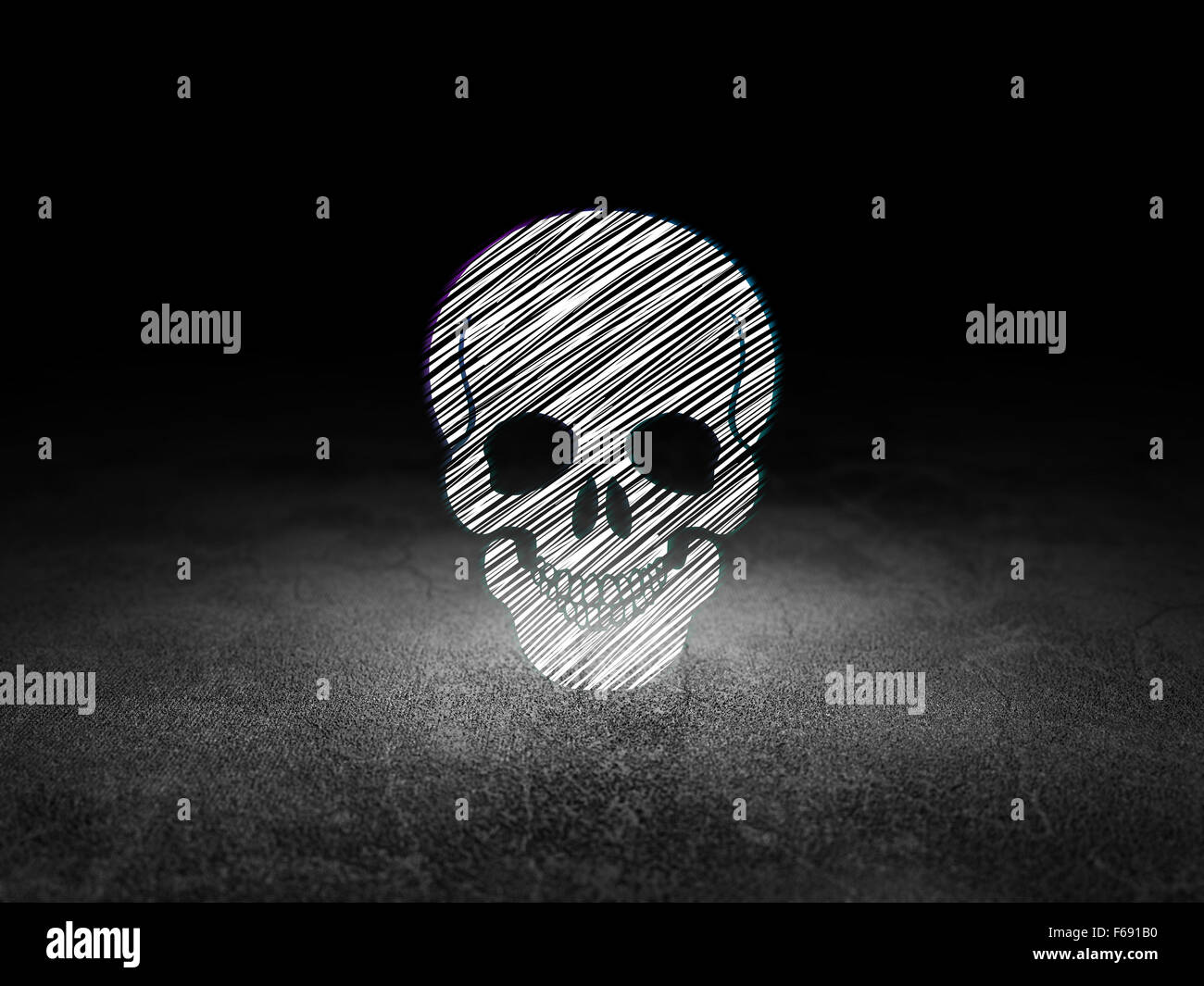 Medicine concept scull in hi-res stock photography and images - Alamy