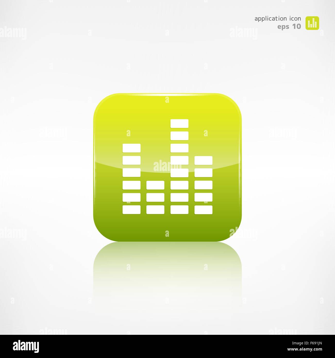 Equalizer icon. Music sound wave symbol Stock Vector Image & Art - Alamy