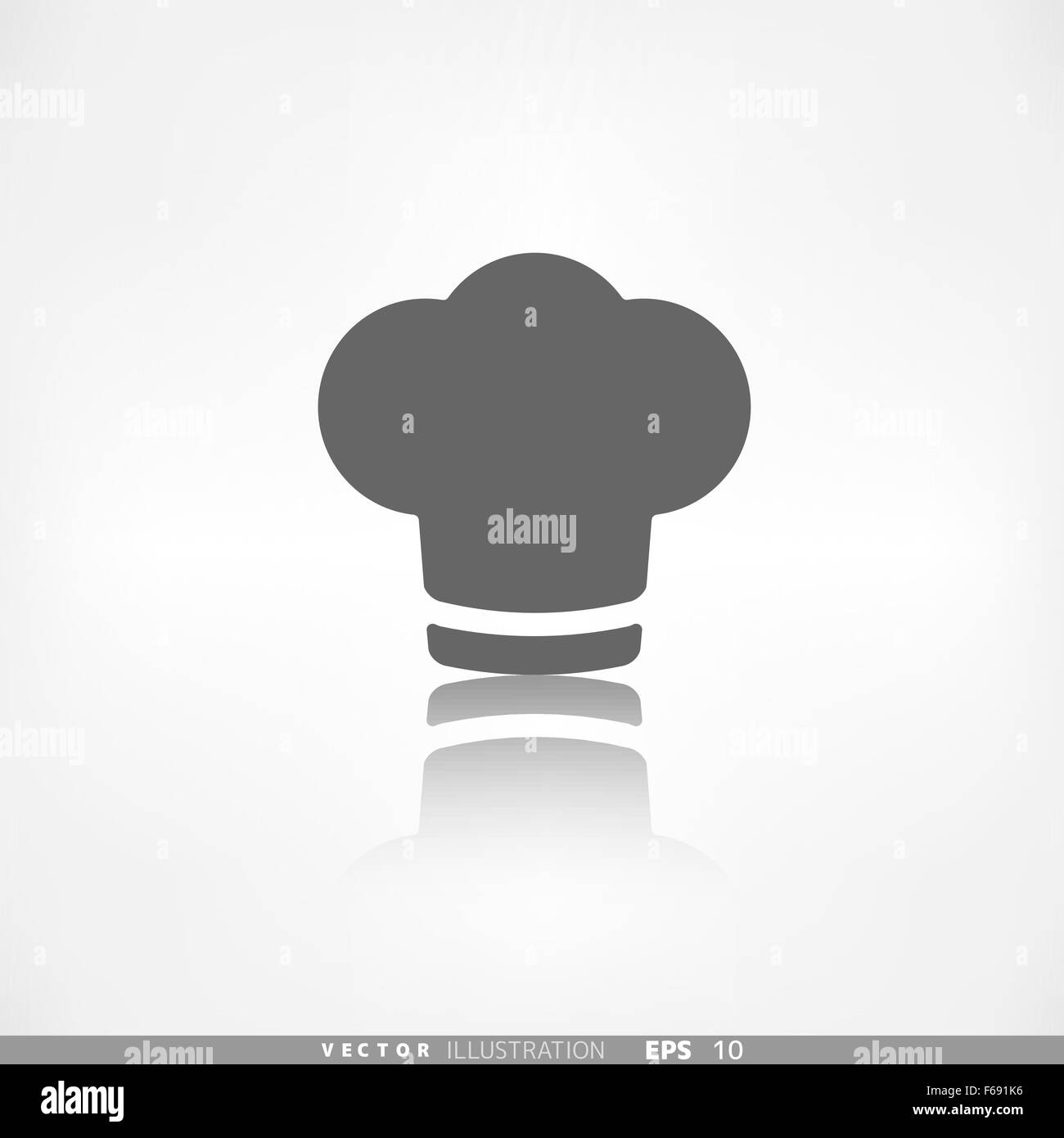 Chef cap icon. Cooking cap Stock Vector Image & Art - Alamy