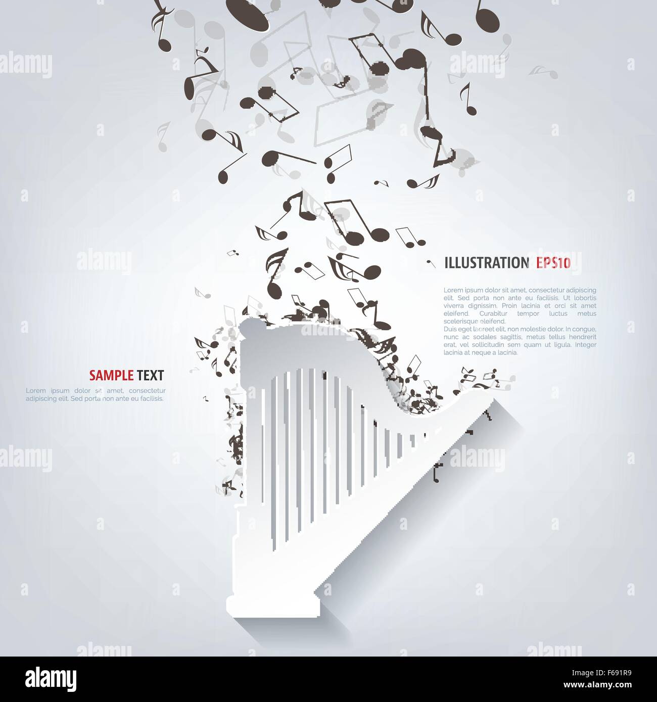 Ancient greek musical instruments Stock Vector Images - Alamy