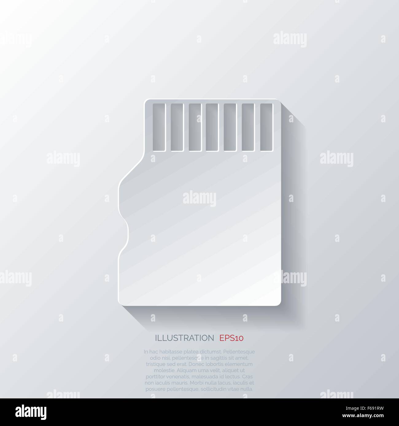 compact memory card icon Stock Vector Image & Art - Alamy