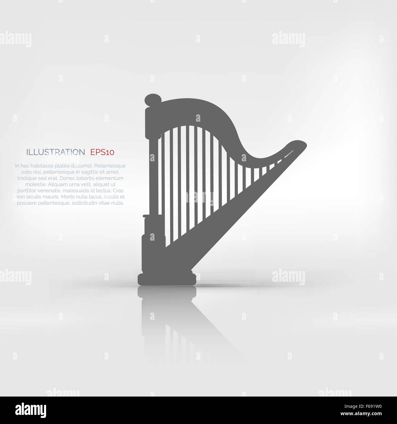 Ancient greek musical instruments Stock Vector Images - Alamy
