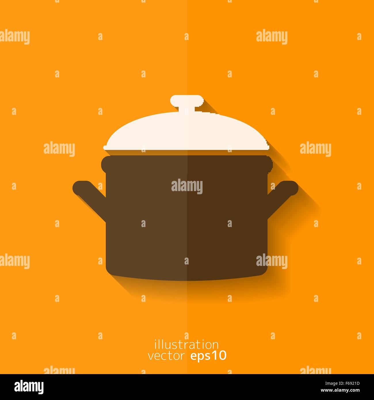Kitchen pan icon Stock Vector Image & Art - Alamy