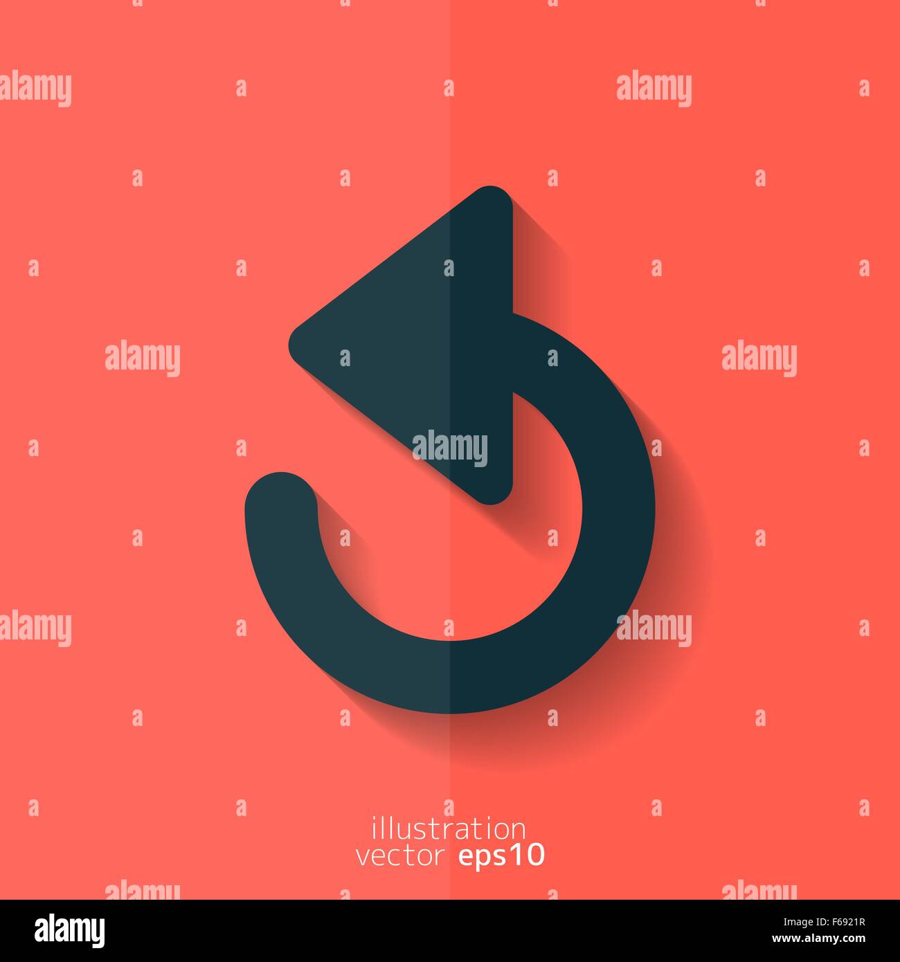 Undo icon, back arrow symbol Stock Vector Image & Art - Alamy