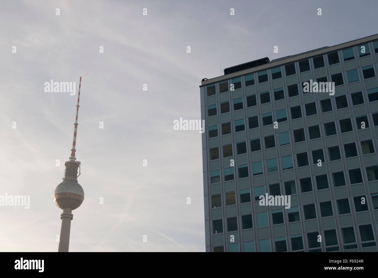 TV Tower Building Berlin Germany Stock Photo - Alamy