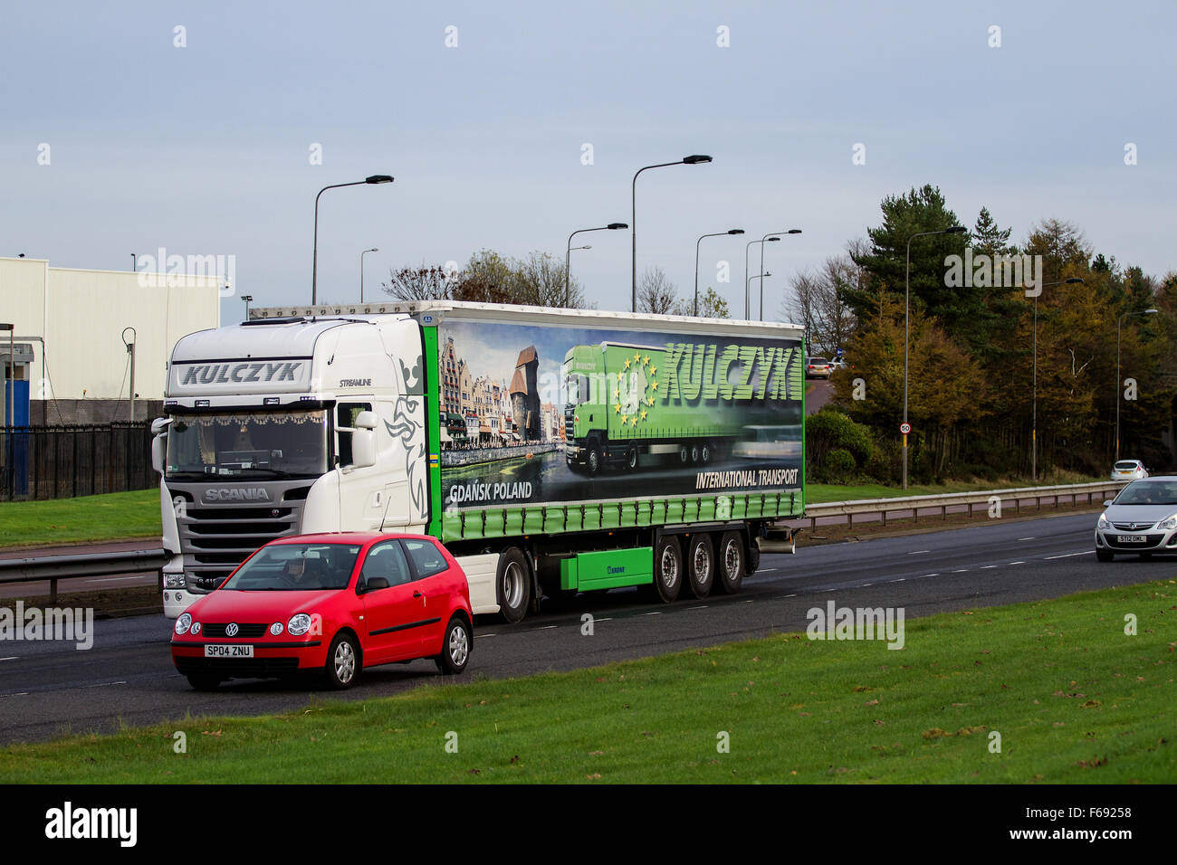 Polish commercial vehicle hi-res stock photography and images - Alamy