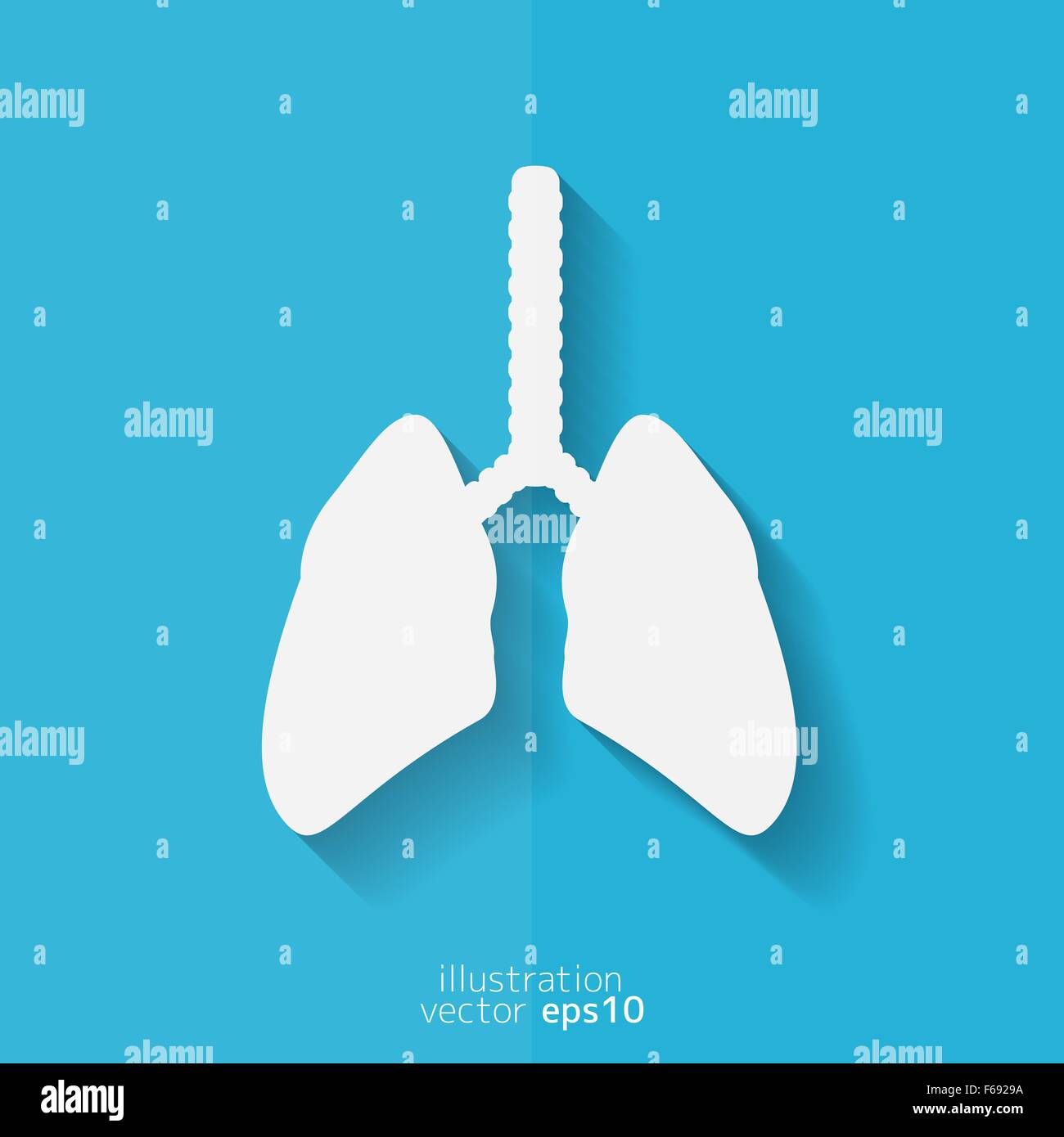 Human lung icon. Medical background. Health care Stock Vector Image ...