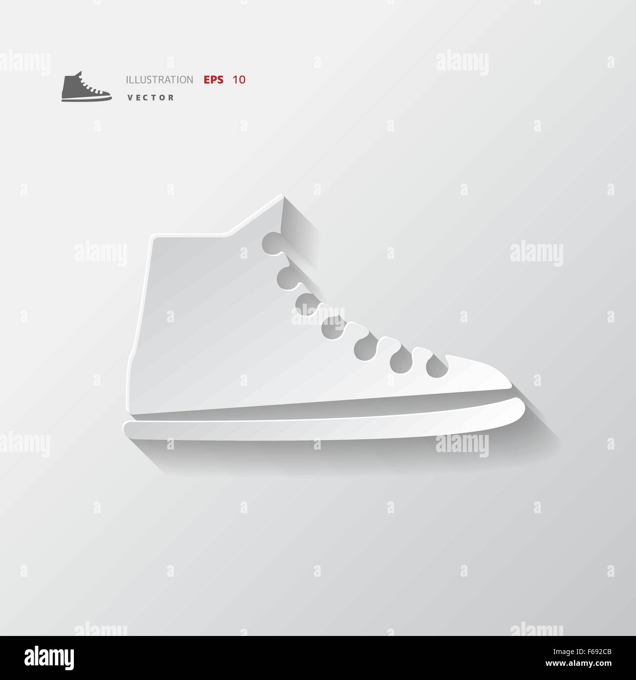 Foot kid shoes cartoon Stock Vector Images - Alamy