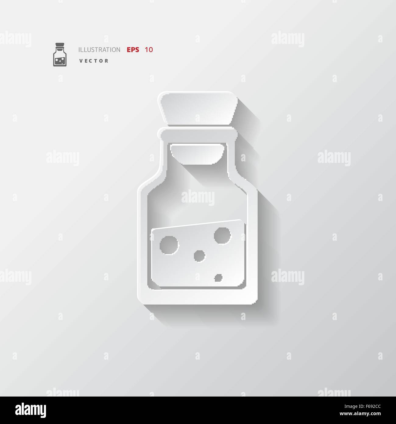 Conical Measuring Flask Stock Vector Images - Alamy