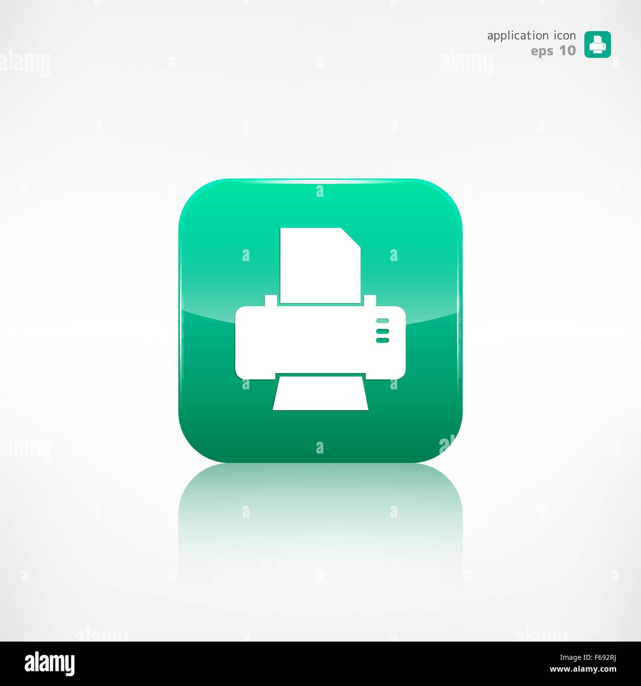 Icon apple glossy button design Stock Vector Images - Alamy