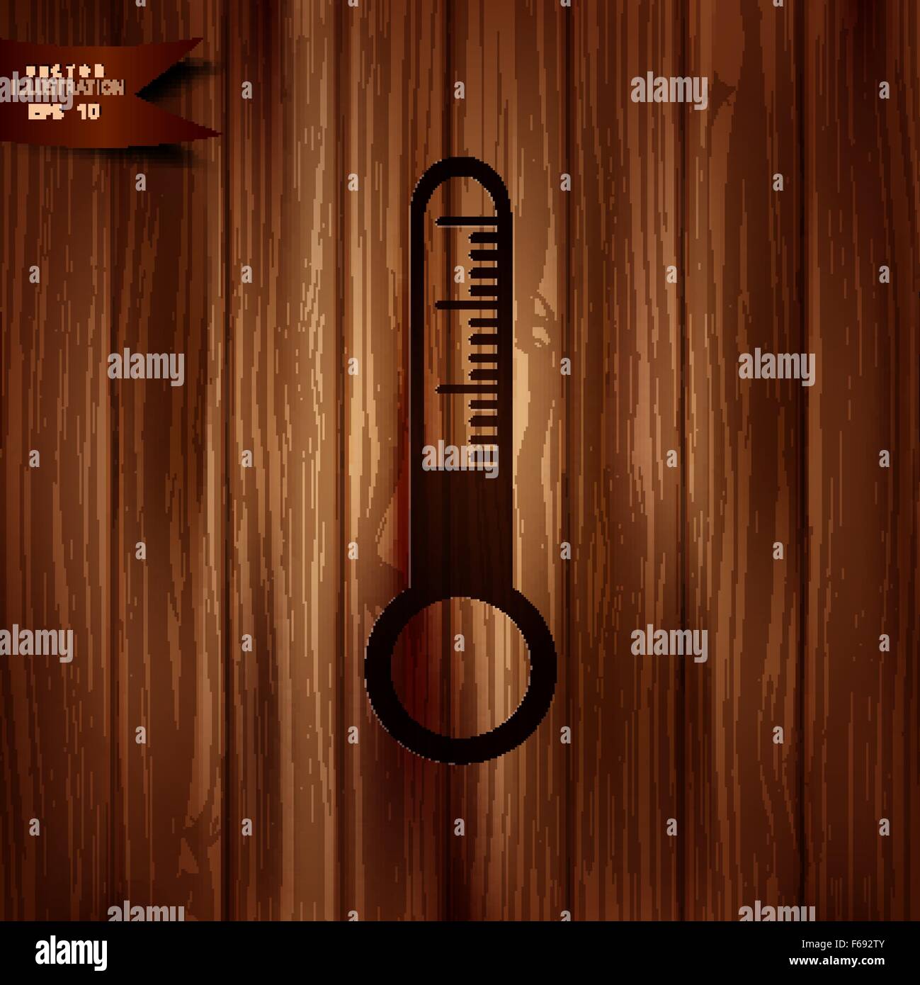 Thermometer web icon Stock Vector Image & Art - Alamy