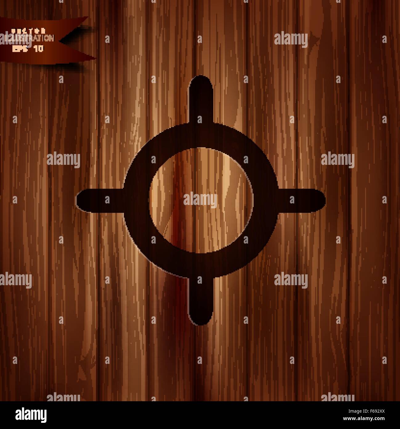 Wooden global map Stock Vector Images - Alamy