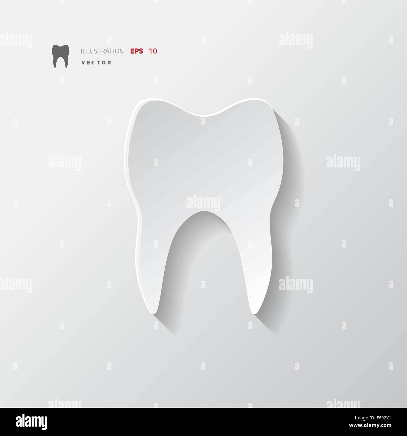 Set tooth icons black hi-res stock photography and images - Alamy