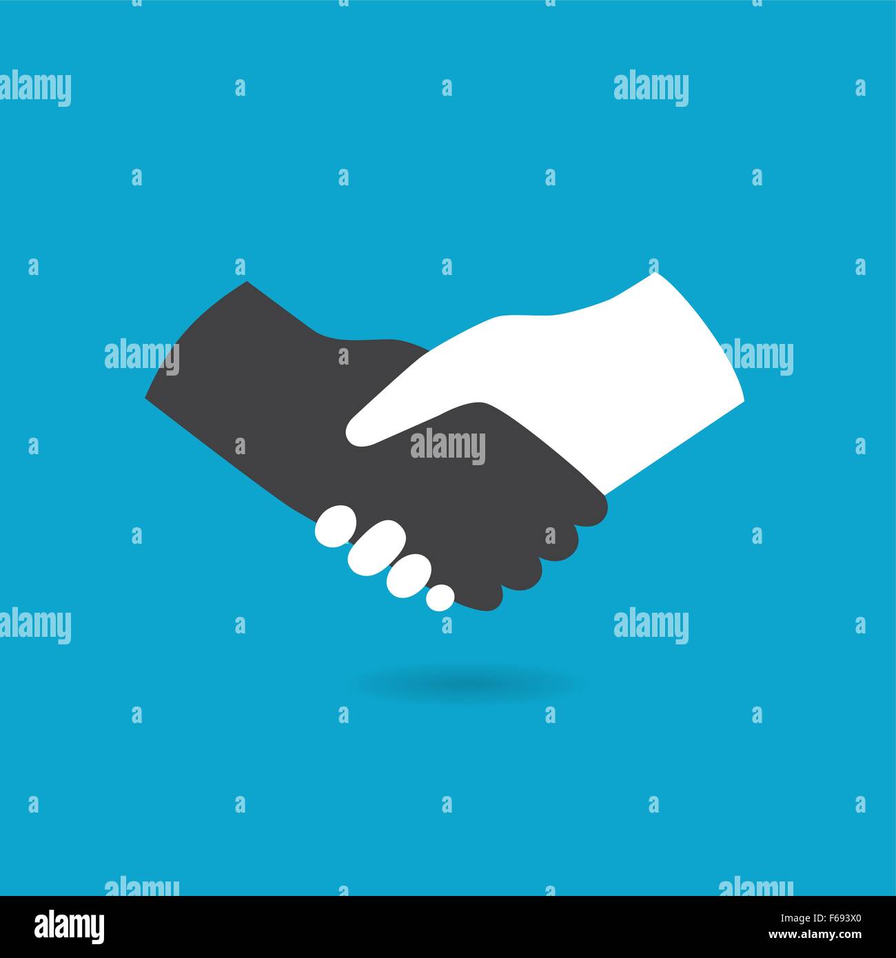Handshake icon hi-res stock photography and images - Alamy