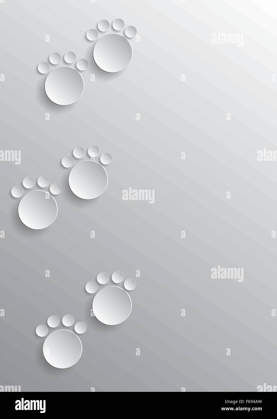 Abstract 3d circles paper art vector graphic design background Stock ...